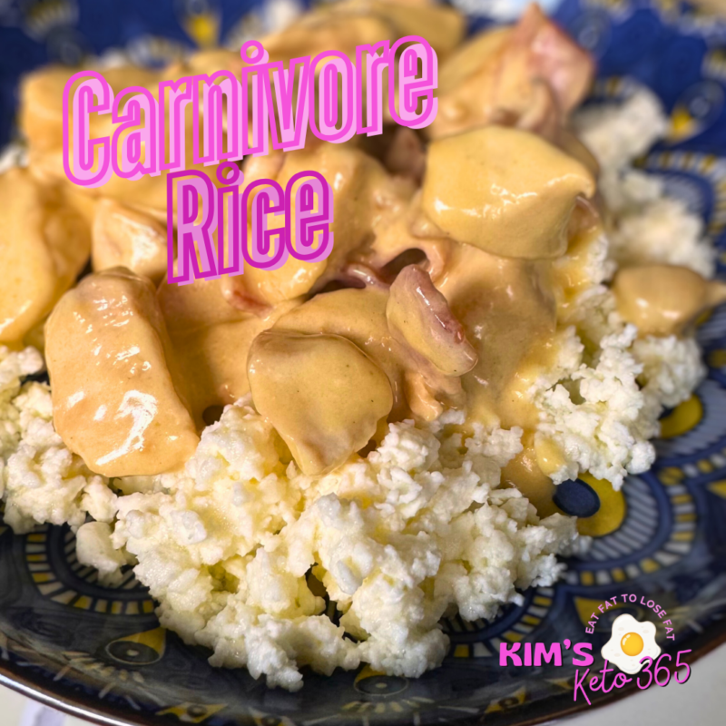 Carnivore Rice Recipe – Fluffy, Low Carb, and Easy to Make - Kim's Keto 365